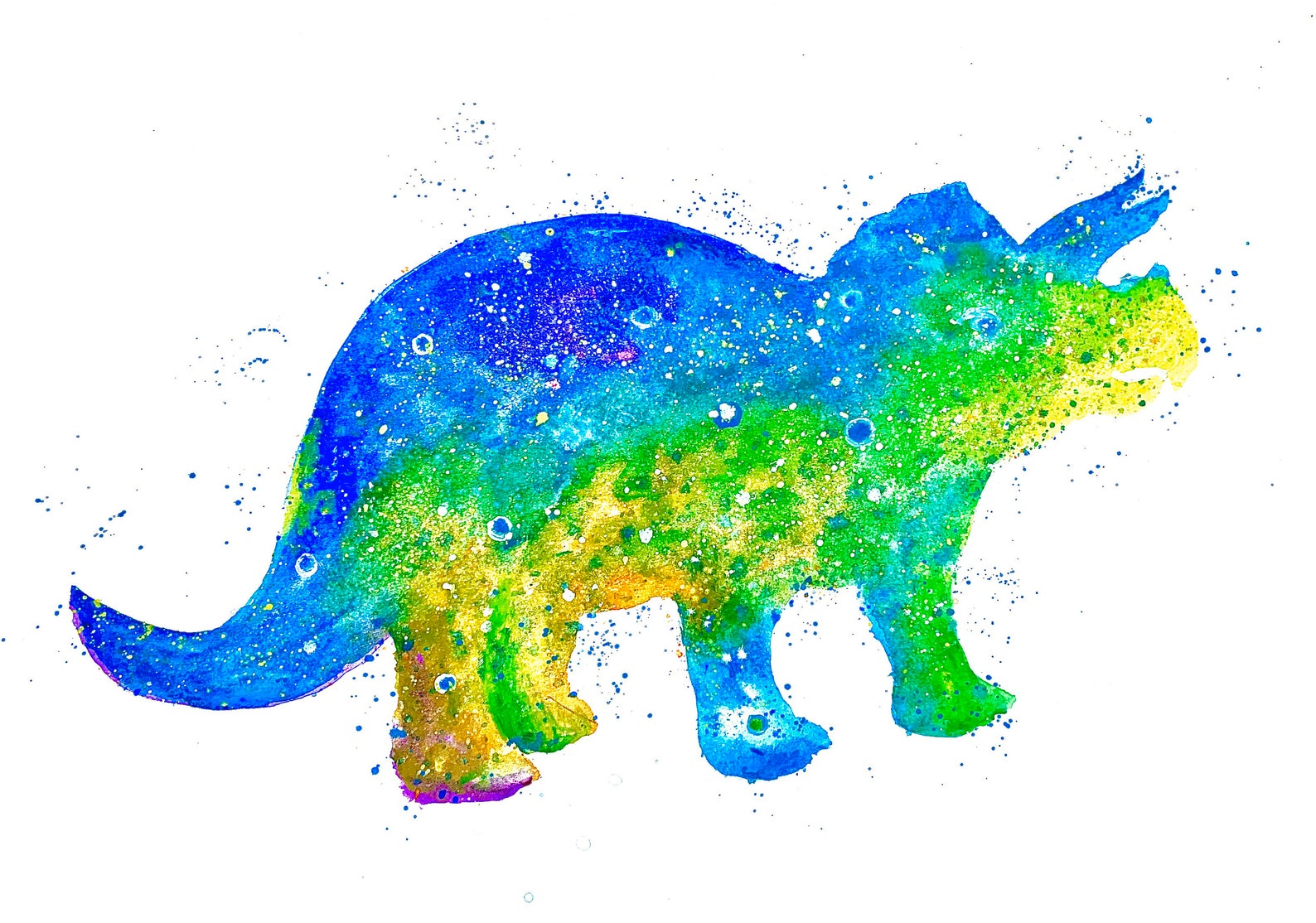 Dinosaur Print Set Dinosaur Nursery Art Dinosaur Wall - Etsy