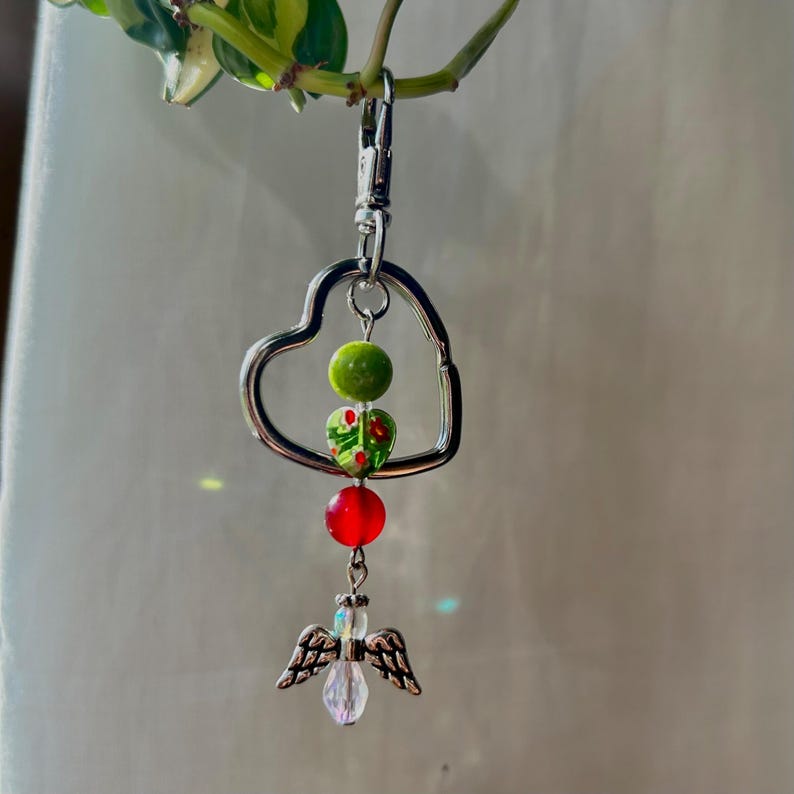 Remember Me Keychain, Memorial, Loved One, Key Ring, Faux Gemstone ...
