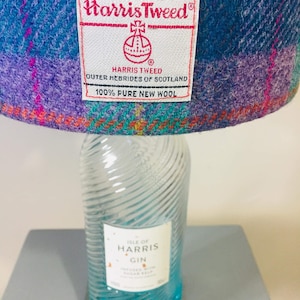 Harris Tweed Isle of Harris Gin Lamp - Etsy