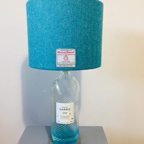 Harris Tweed Isle of Harris Gin Lamp - Etsy UK