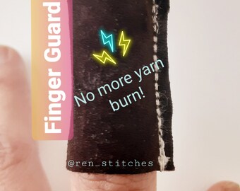 Knitting Finger Guard - Etsy