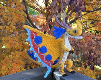 Crochet Stormfly the Deadly Nadder PDF Pattern | Etsy