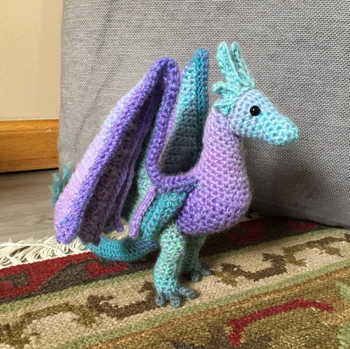 Crochet Wyvern Dragon PDF Pattern digital Pattern Only NOT - Etsy