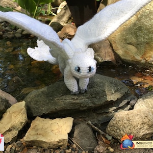 Crochet Light Fury PDF Pattern - (digital Pattern Only, NOT the ...