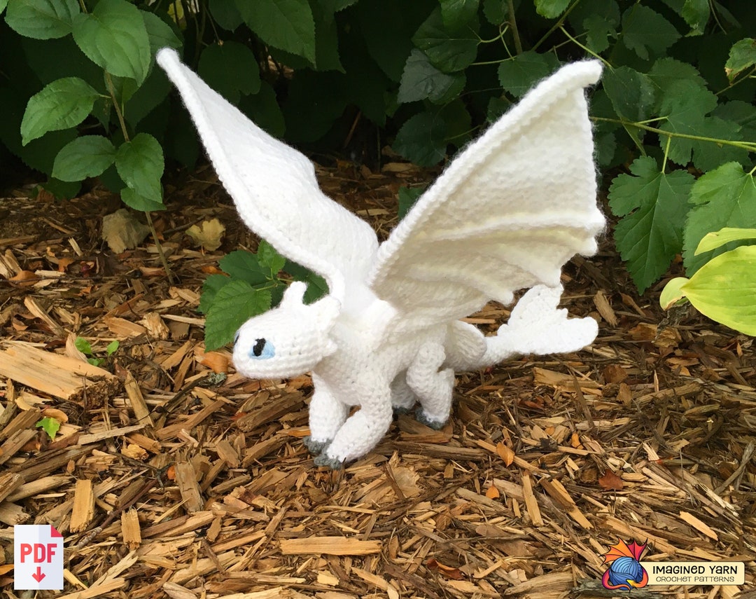 Crochet Light Fury PDF Pattern - (digital Pattern Only, NOT the ...