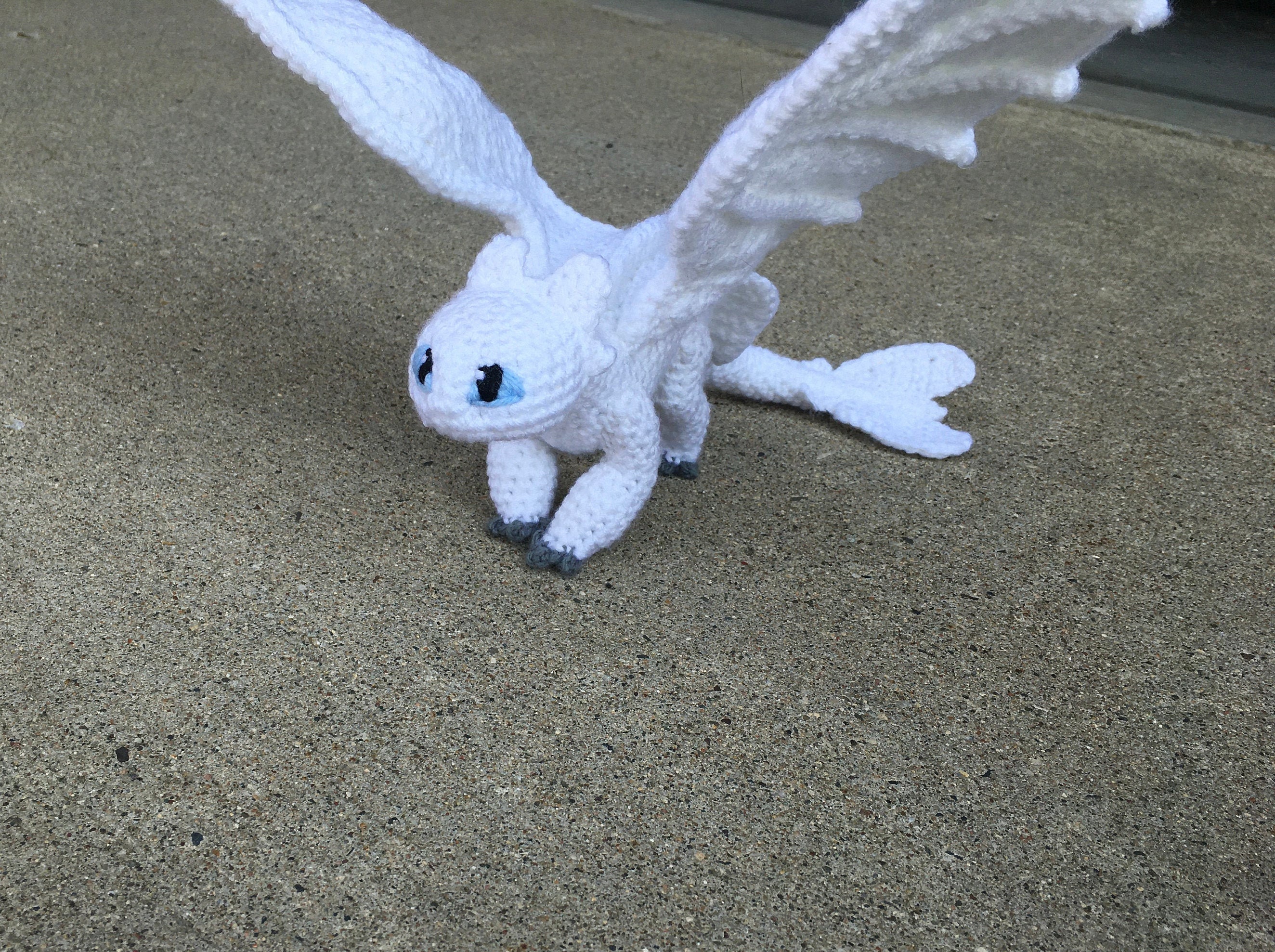 Crochet Toothless and the Light Fury PDF Patterns digital - Etsy