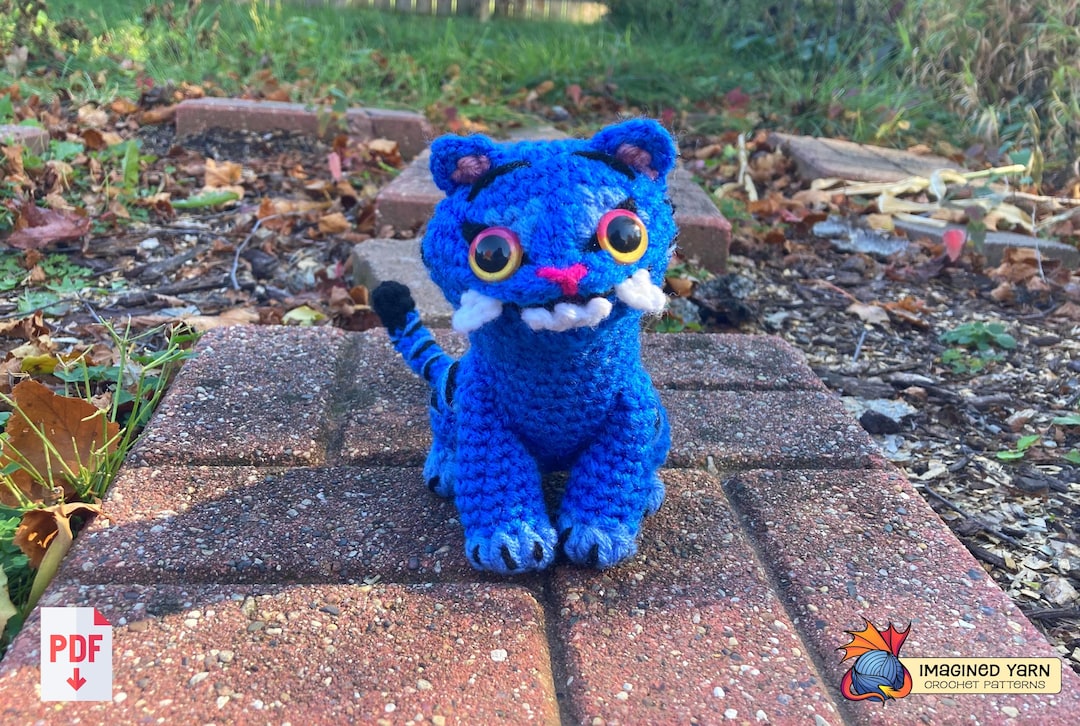 Crochet Derpy Tiger PDF Pattern - (digital Pattern Only, NOT the ...