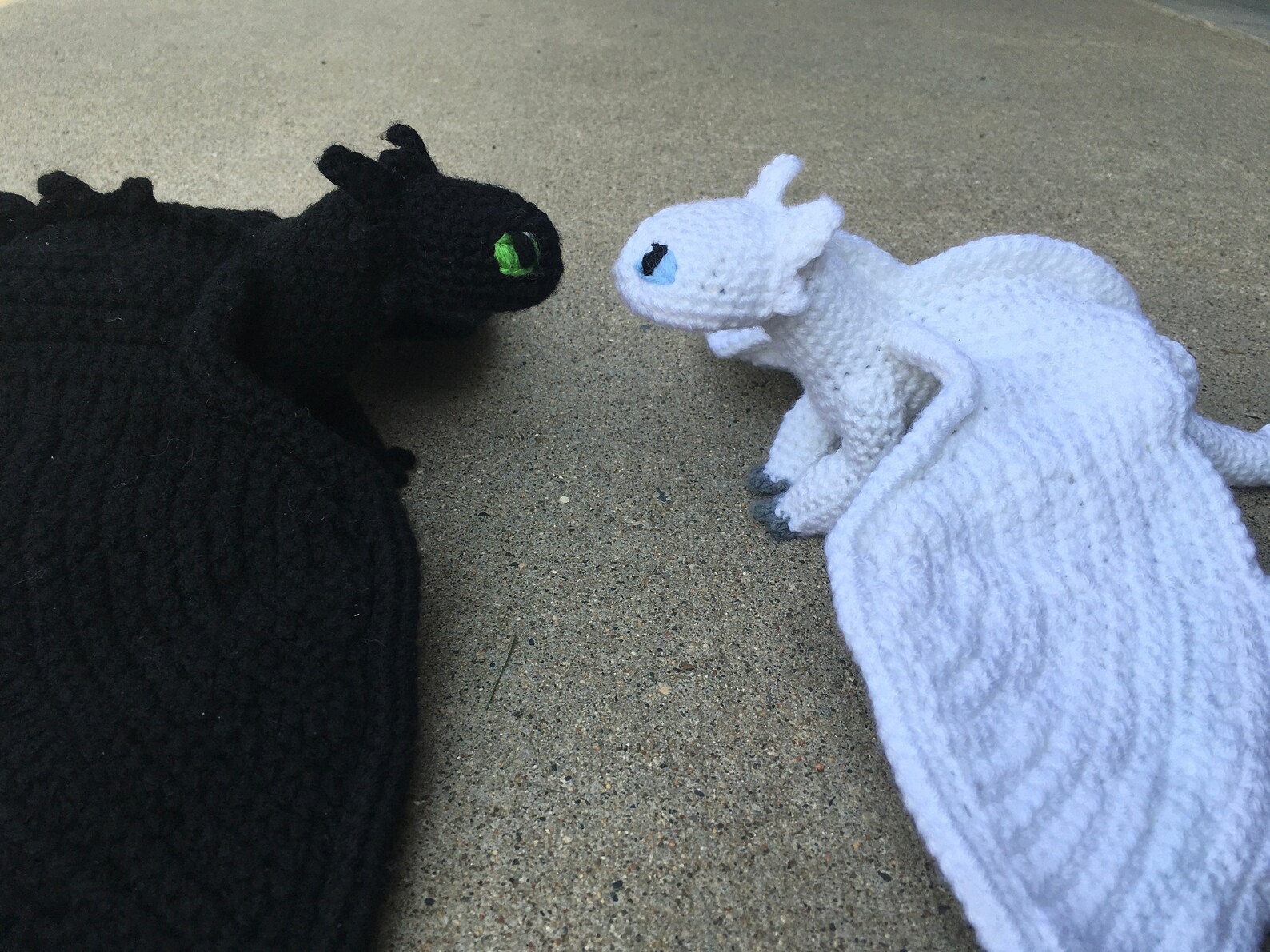 Crochet Toothless and the Light Fury PDF Patterns digital - Etsy