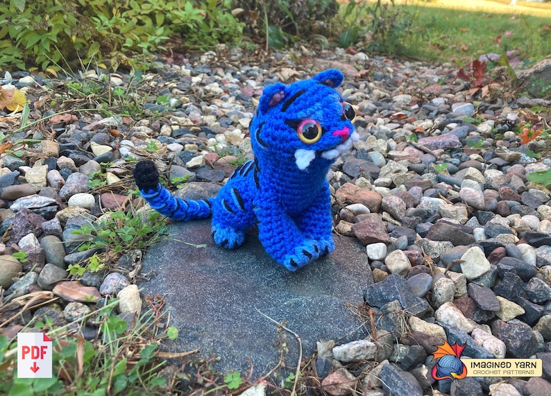 Crochet Derpy Tiger PDF Pattern - (digital Pattern Only, NOT the ...