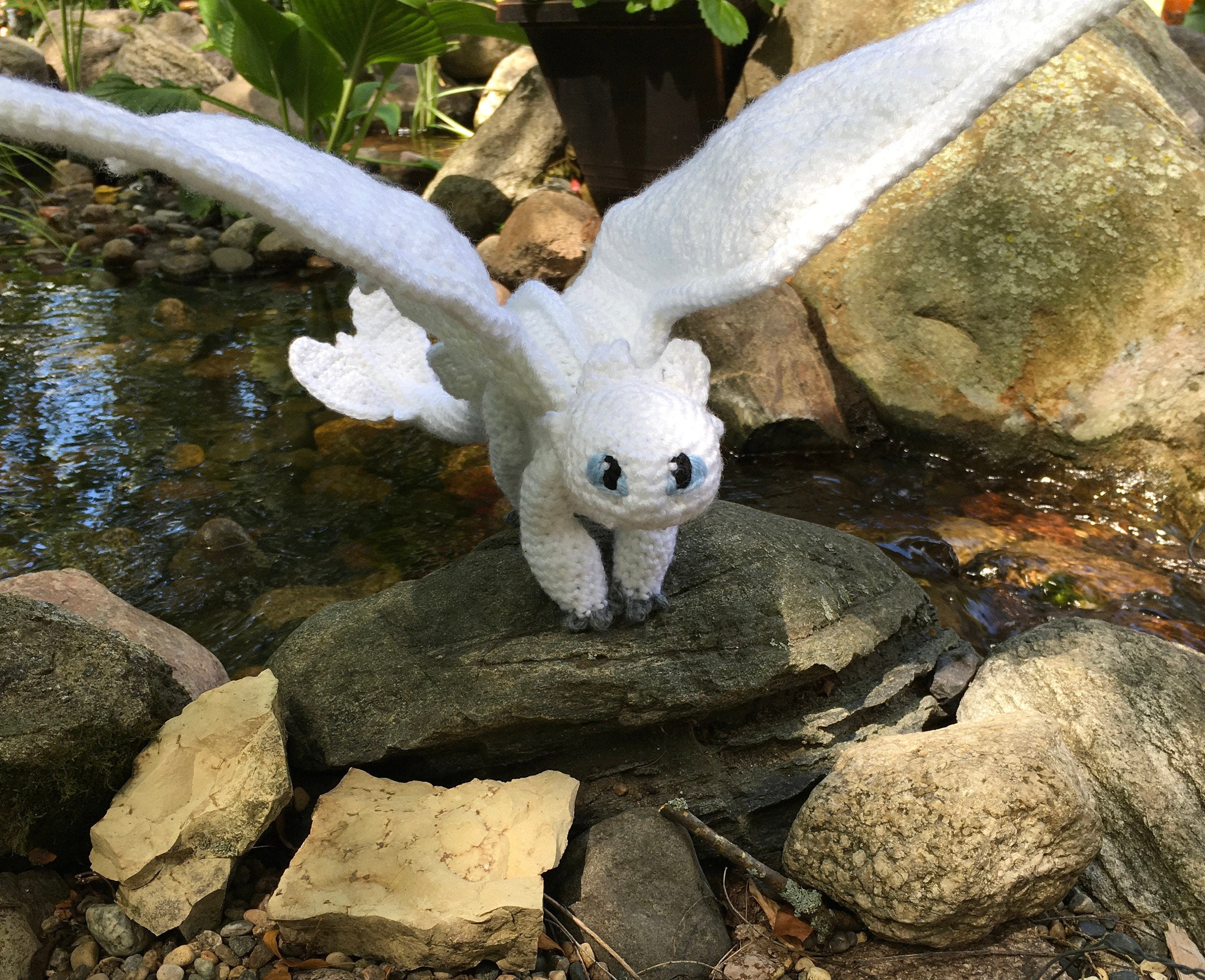 Crochet Light Fury PDF Pattern digital Pattern Only NOT - Etsy UK