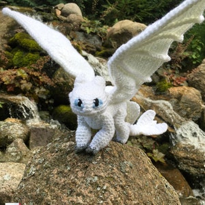 Crochet Light Fury PDF Pattern - (digital Pattern Only, NOT the ...