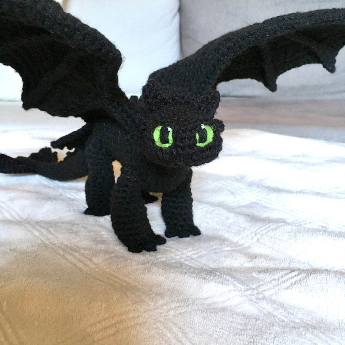 Crochet Toothless and the Light Fury PDF Patterns digital - Etsy