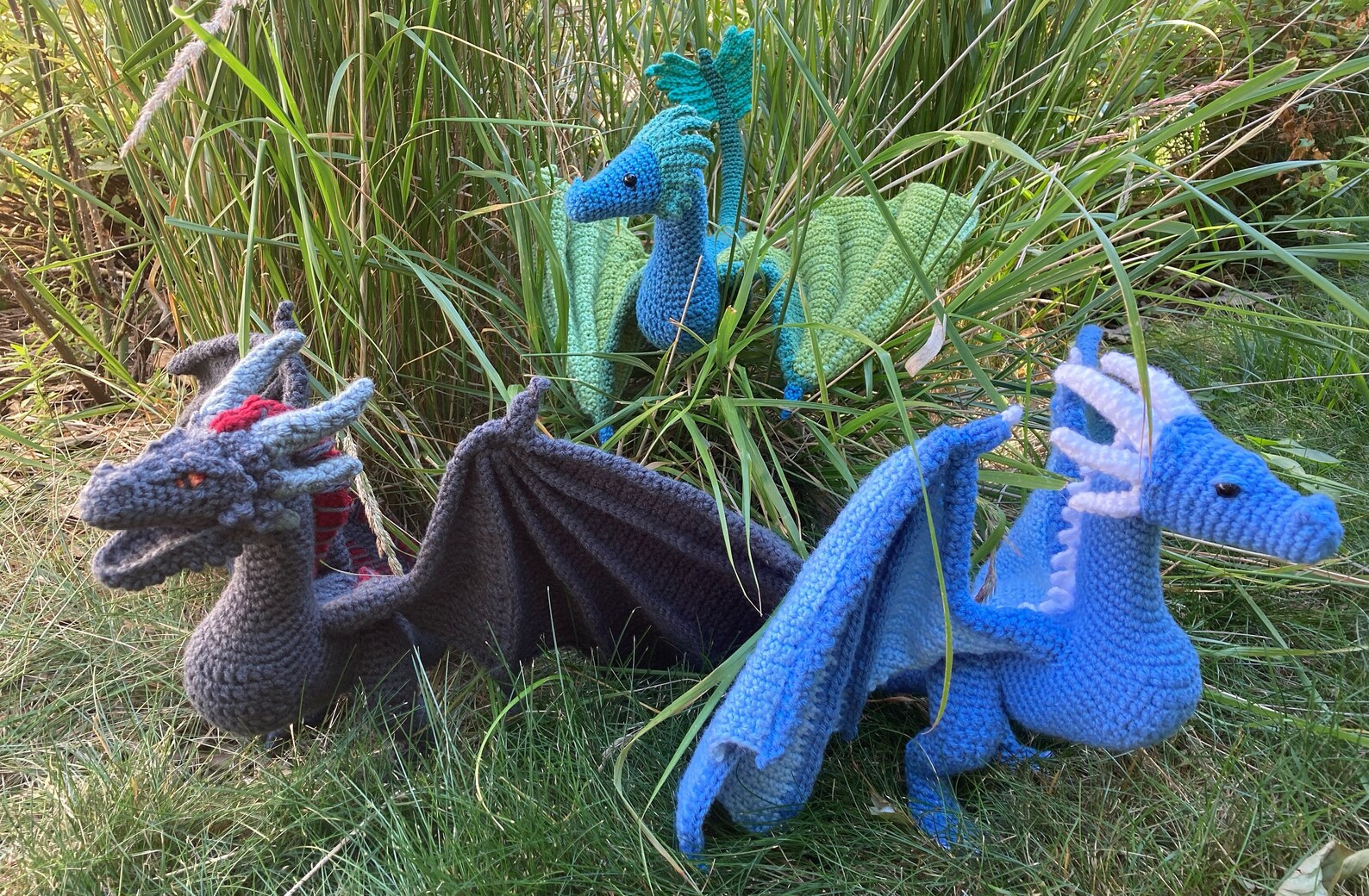Crochet Giant Wyvern Dragon PDF Pattern digital Pattern - Etsy Canada