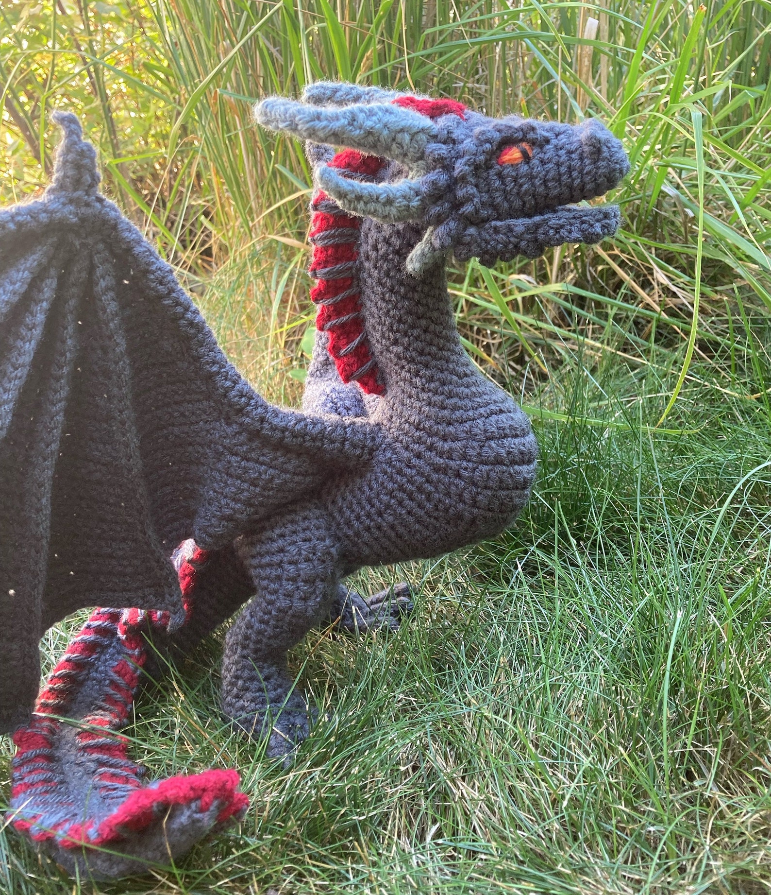 Crochet Giant Wyvern Dragon PDF Pattern digital Pattern - Etsy Canada