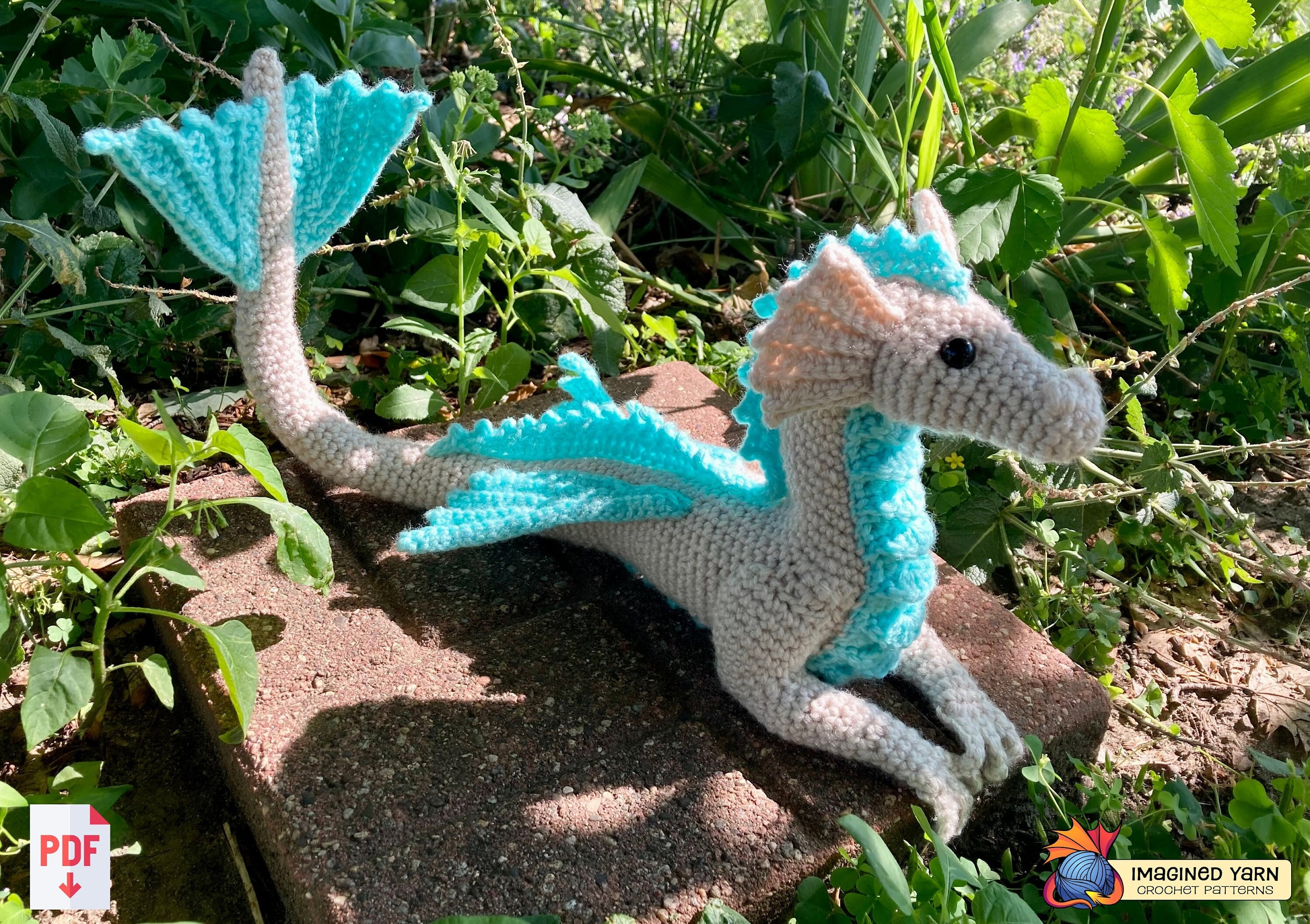 Crochet Sea Dragon PDF Pattern - (digital Pattern Only, NOT the ...