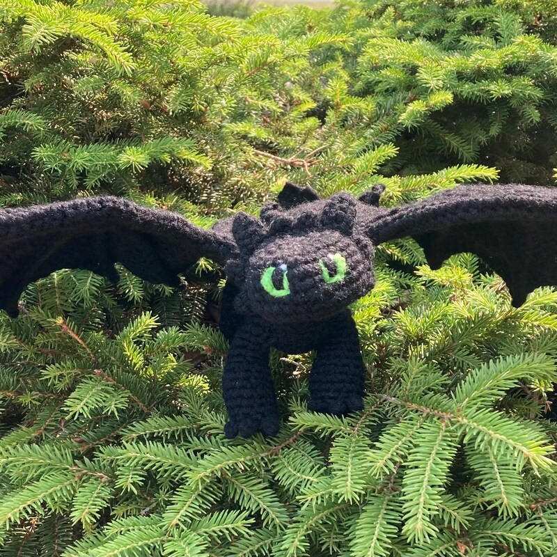 Toothless Crochet - Etsy