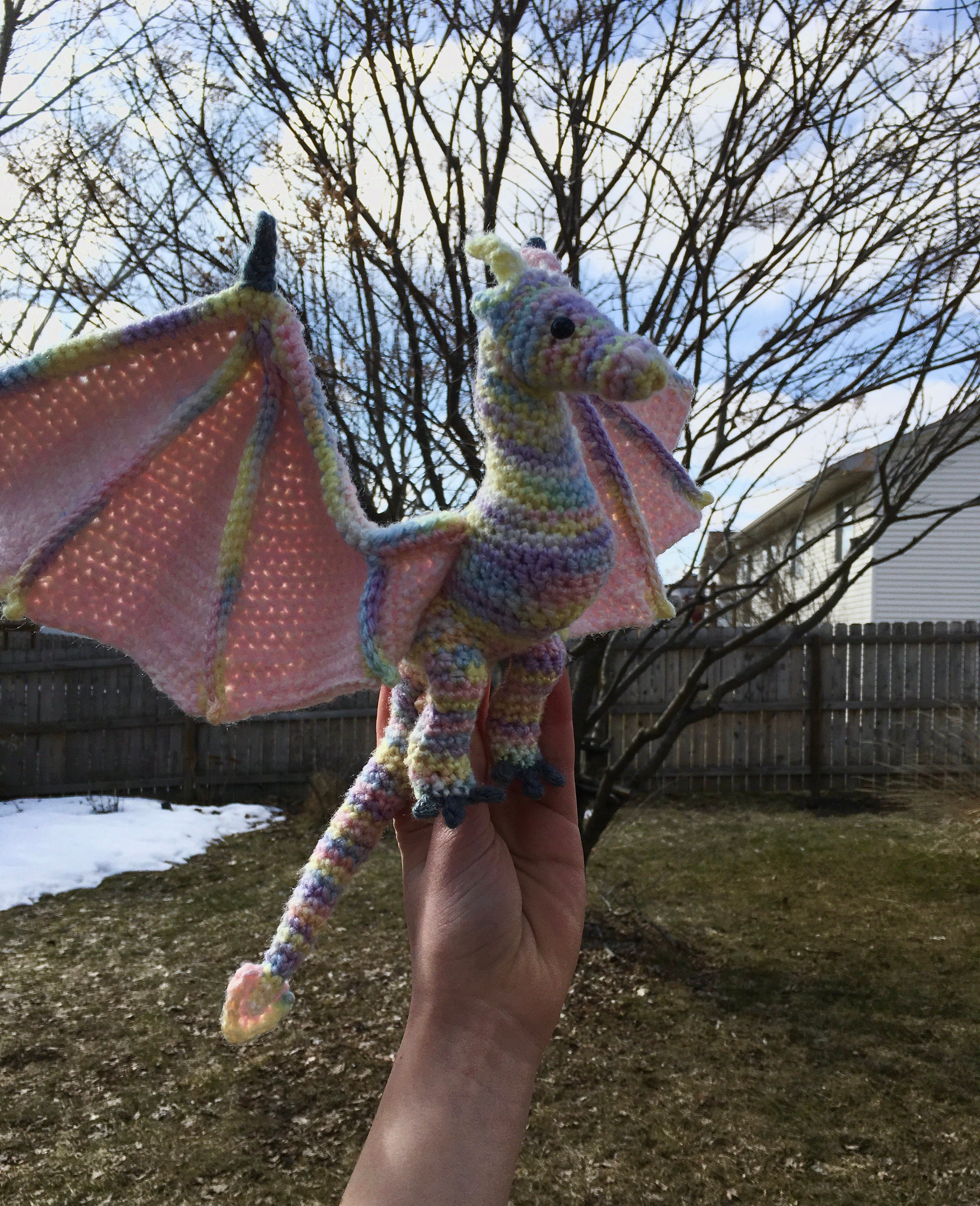 Crochet Wyvern Dragon PDF Pattern digital Pattern Only NOT - Etsy Canada