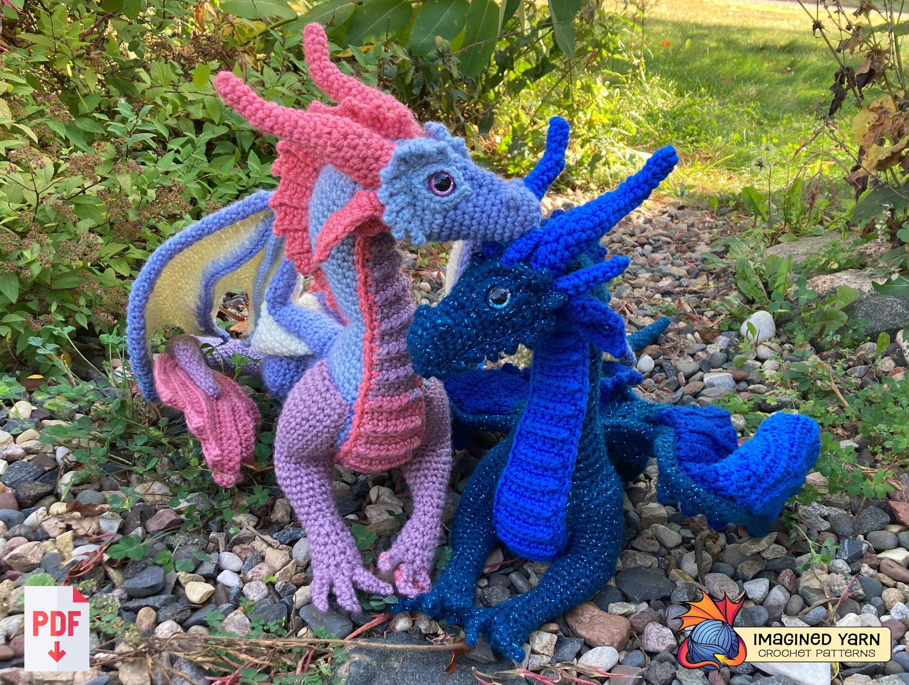 Crochet Adult Dragon PDF Pattern - (digital Pattern Only, NOT the ...