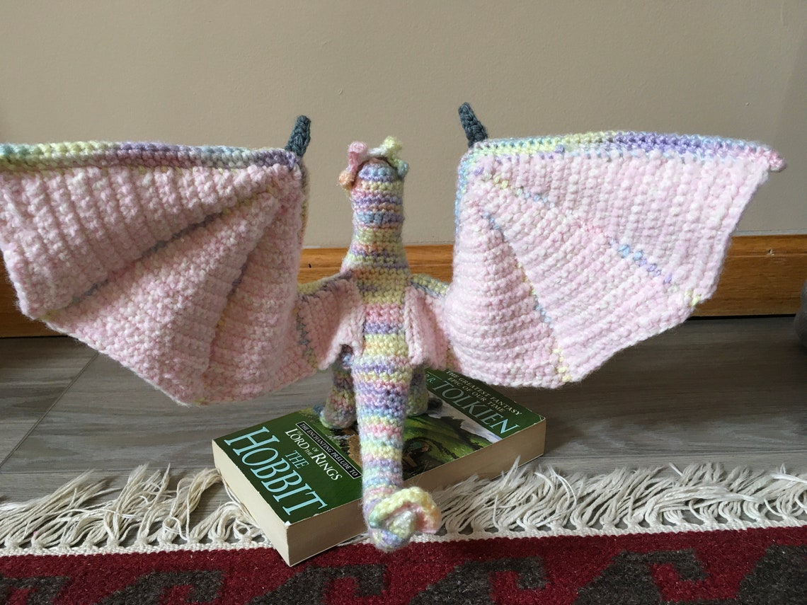 Crochet Wyvern Dragon PDF Pattern digital Pattern Only NOT - Etsy