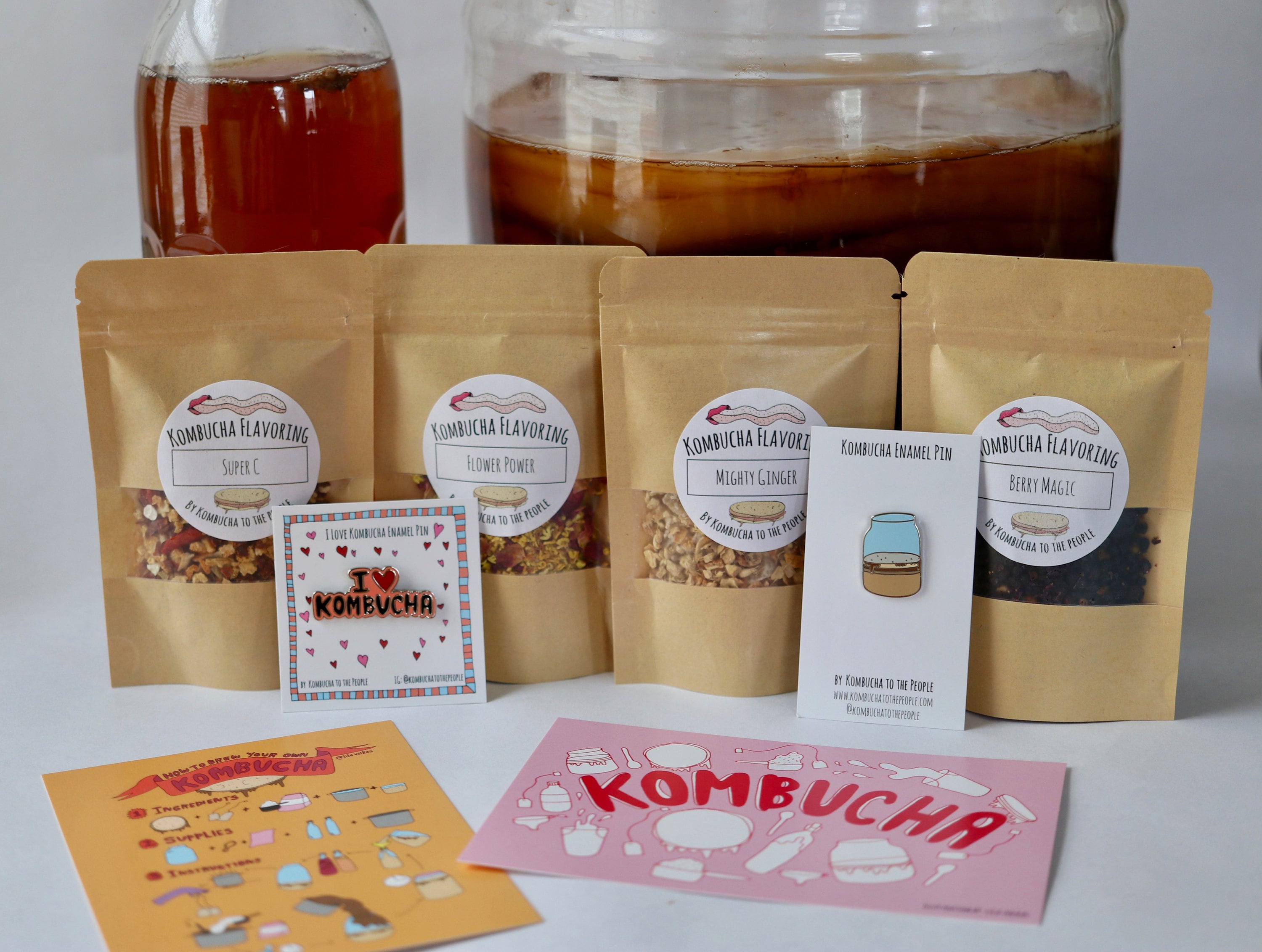 Kombucha Lover's Gift Pack - Etsy UK