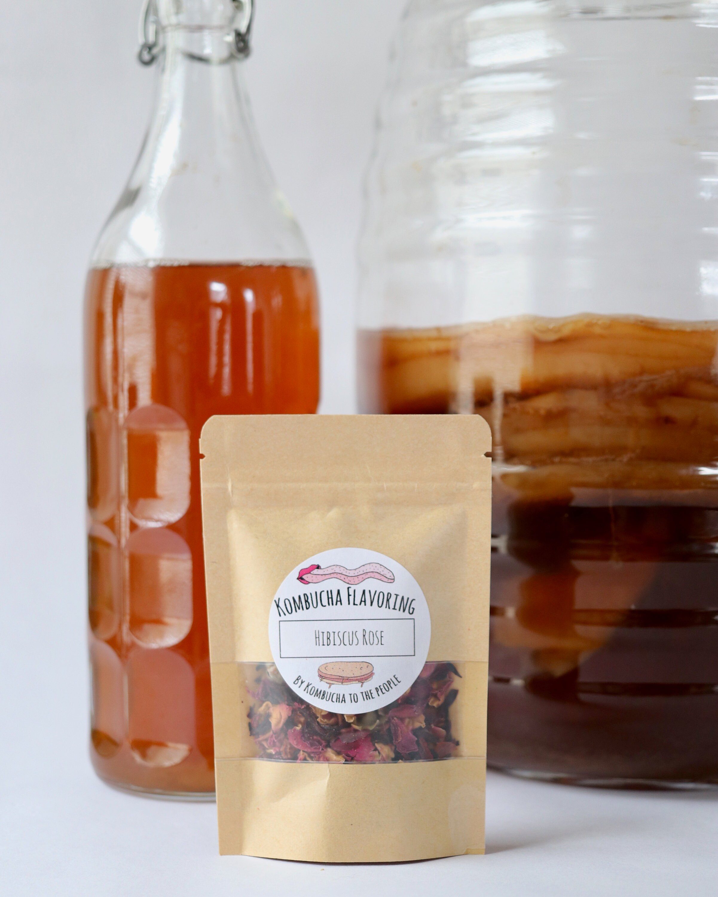 Kombucha Flavoring: Hibiscus Rose - Etsy