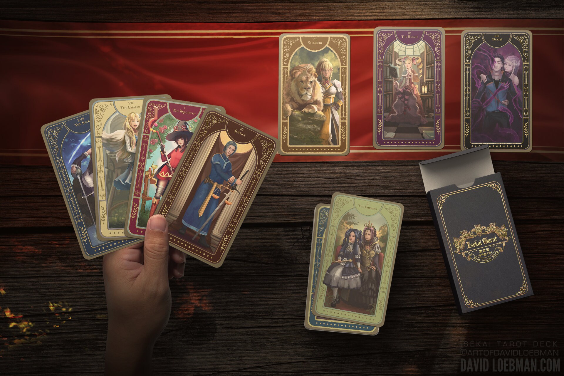 Drawing & Illustration Digital Anime Tarot cards Pre order etna.com.pe