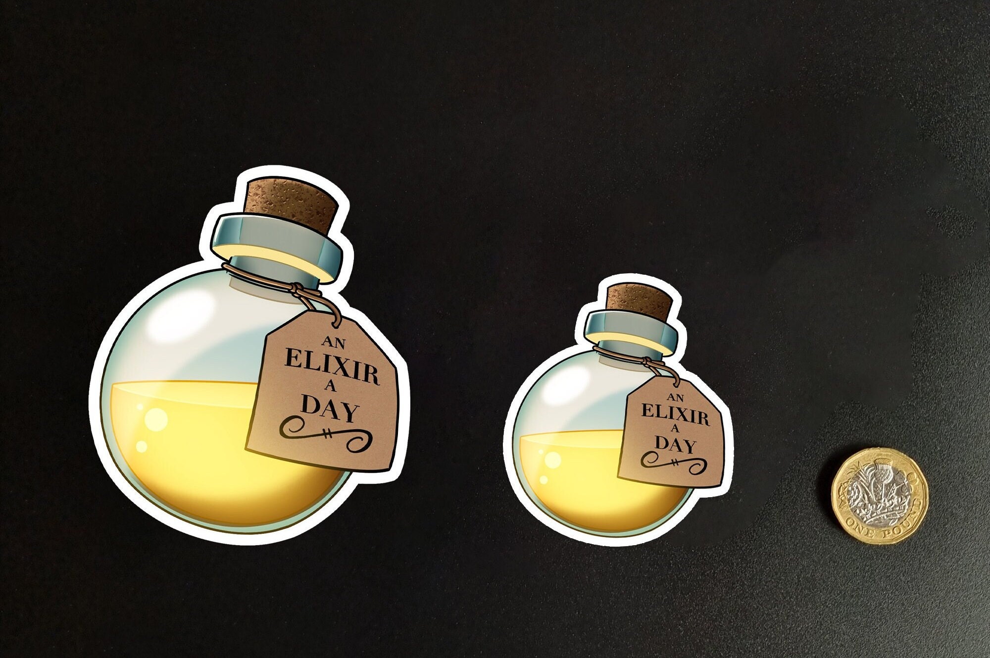The Owl House Magical Curse Elixir Bottle Sticker - Etsy Denmark