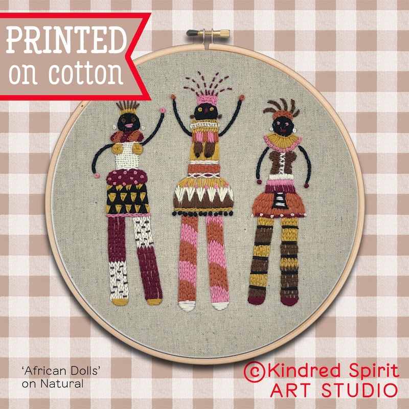 African American Embroidery - Etsy