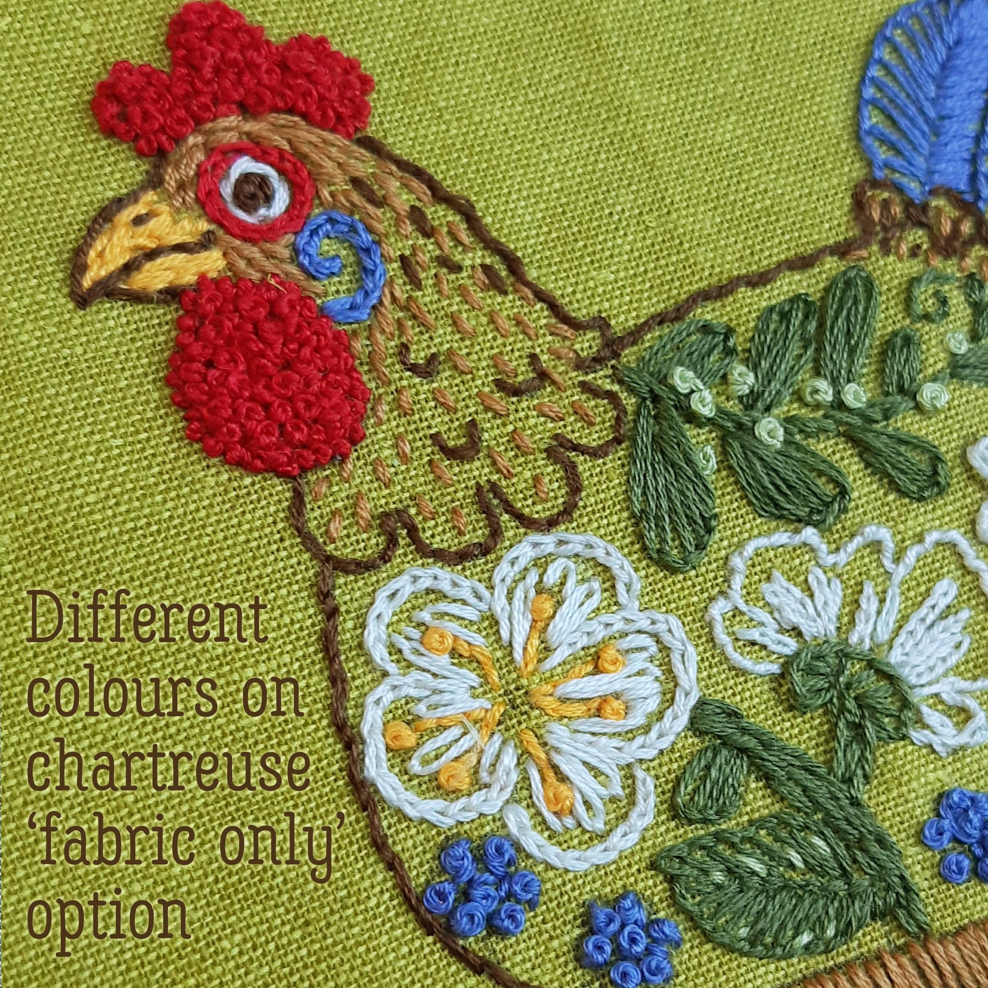 Hen Embroidery Pattern: Chicken in Basket Hoop Art (PDF Download) - Etsy