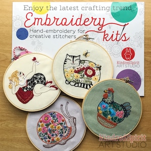 Scottish Thistle Embroidery Kit ; Flower Design ; Cultural Needlepoint ...