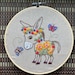 Donkey Embroidery Design ; PDF Pattern Download ; Farm Animal Hand ...
