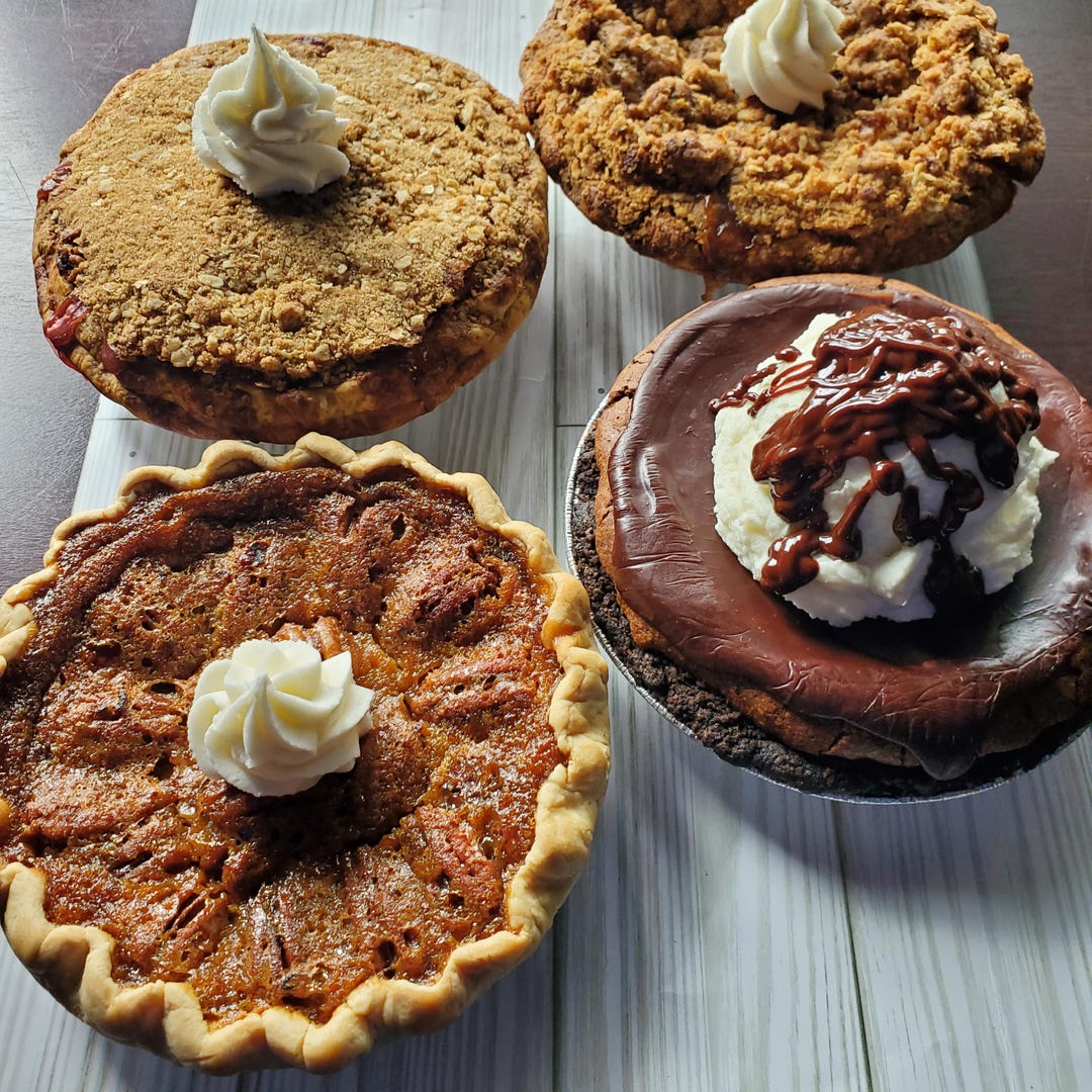 Gourmet Assorted Pies: Vegan Fruit Pie Options, Take & Bake Available ...