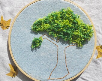 Tree Embroidery - Etsy