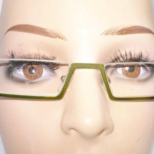 Reading Glasses Unisex Metal Half-moon Underframe Readers Metal Frames ...