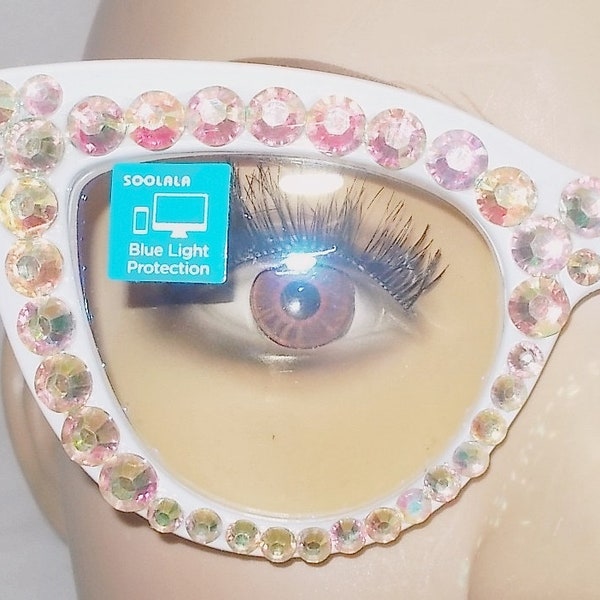 Rhinestone Readers - Etsy