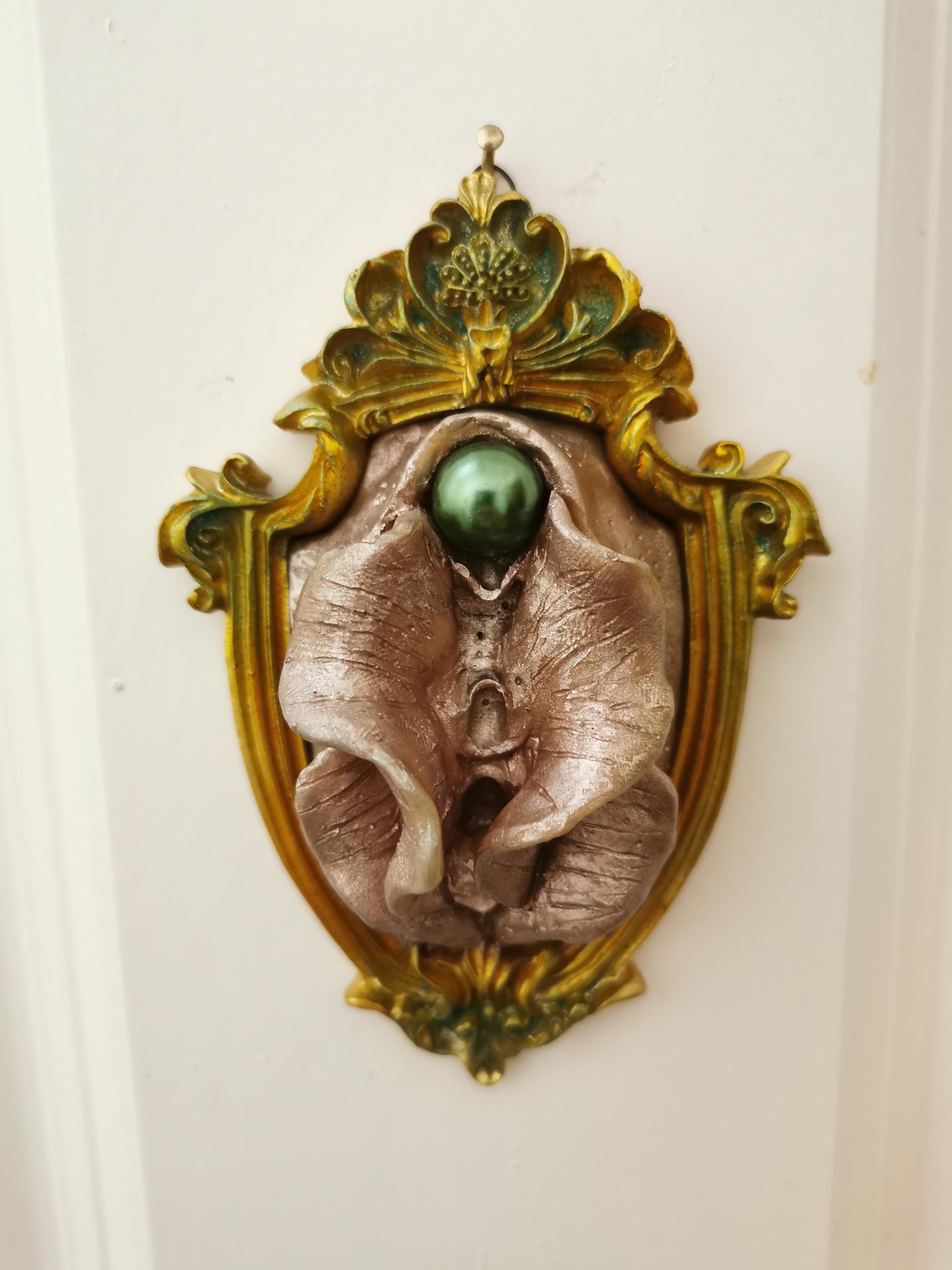 Vulva Vagina Pussy Sculpture With Frame Feminist Wall Art Etsy 日本