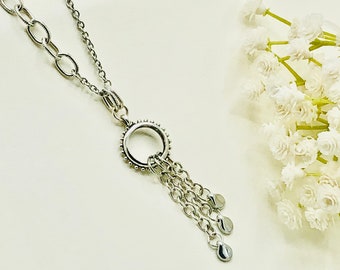 Long Dangle Necklace - Etsy