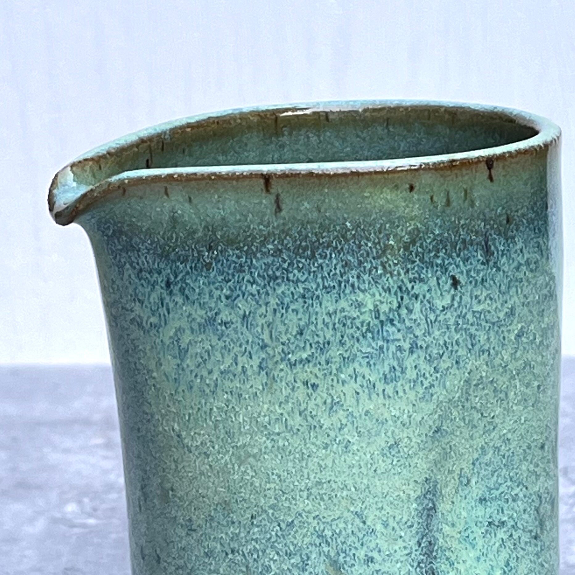 Ceramic Milk Pitcher Handcrafted Milk Creamer Jug Ceramic - Etsy