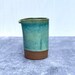 Ceramic Milk Pitcher, Handcrafted Milk Creamer Jug, Ceramic Creamer ...