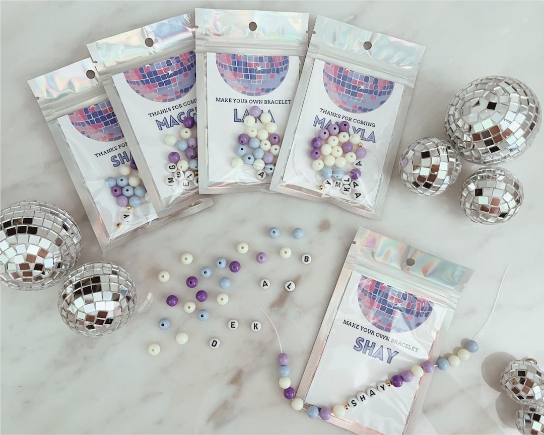 Disco/pop Star Swiftie Editable DIGITAL Template* for DIY Bracelet ...