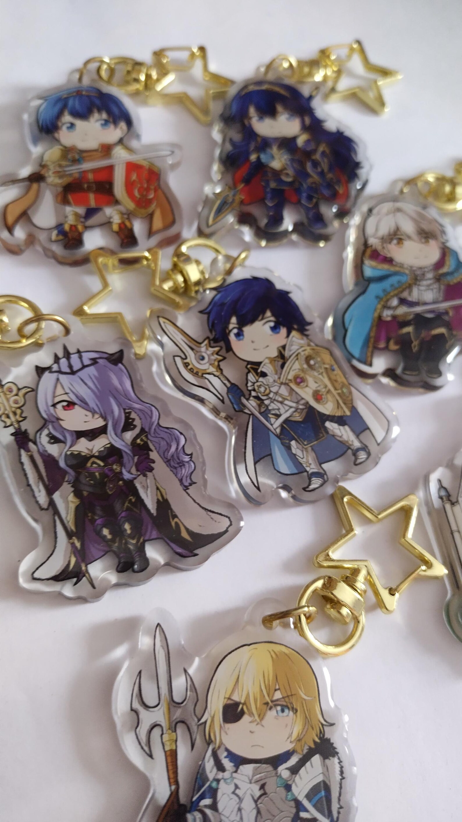 Fire Emblem Acrylic Chibi Mini Keychains Choose Your Legend Cyl Winners ...