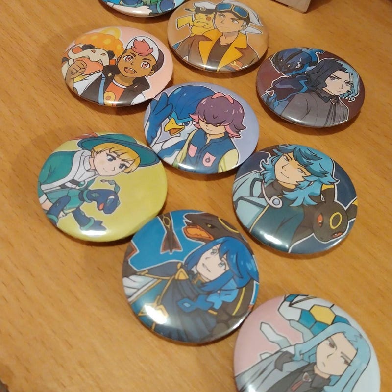 Anime Pins - Etsy