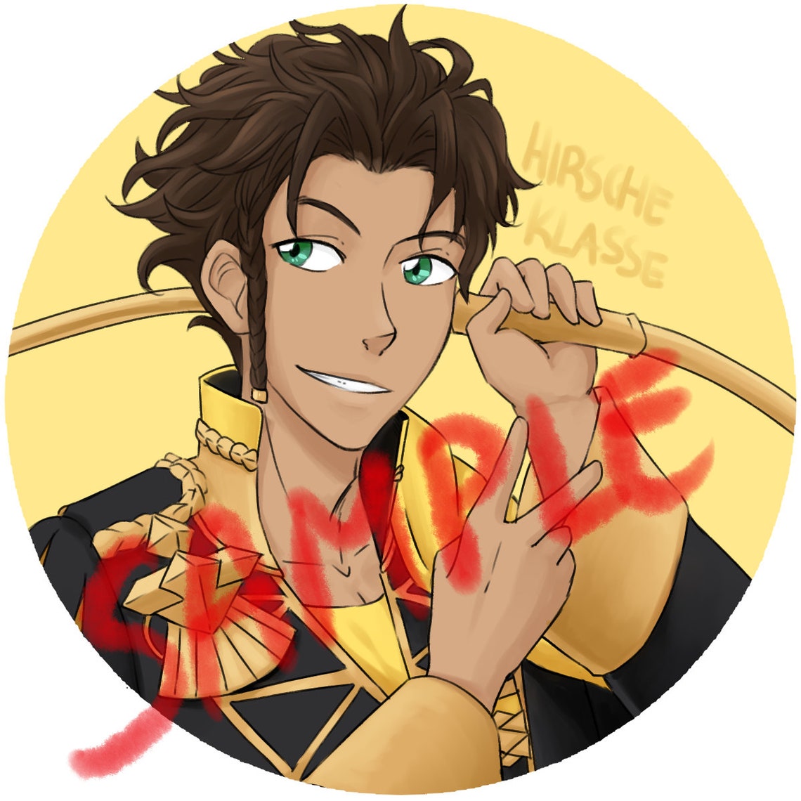 FE3H: Pin de la Academia Claude/Timeskip de 53 mm - Etsy España