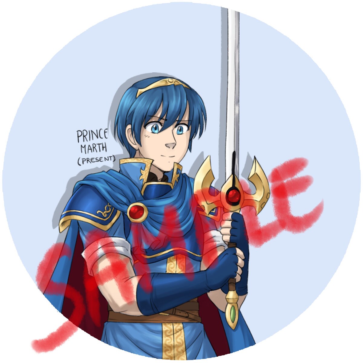 FE: Marth 1990-2020 Pin 53mm - Etsy