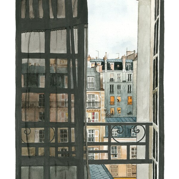 Paris Rooftops - Etsy