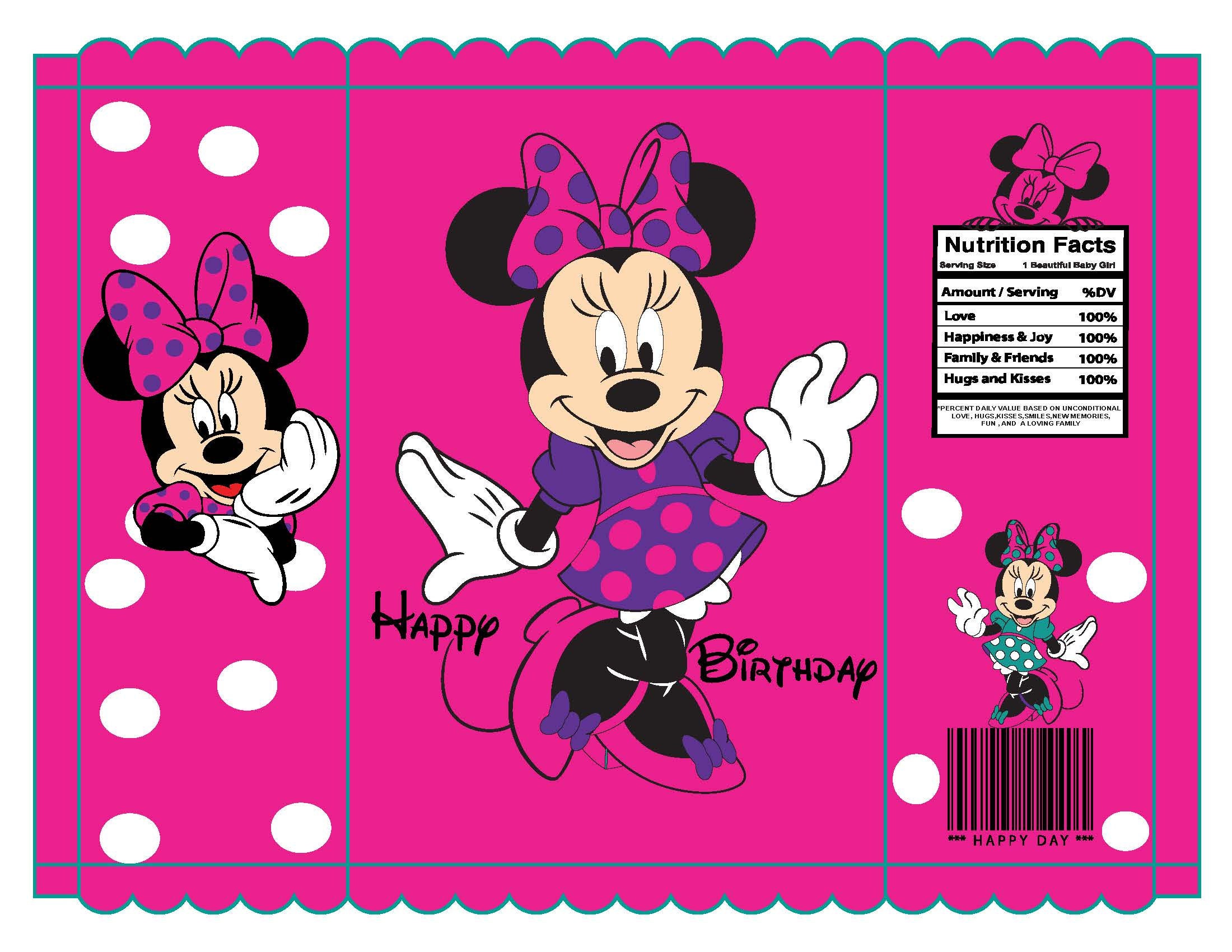 Minnie Mouse Chip Bag Etsy Minnie Mouse Chip Bag Etsy