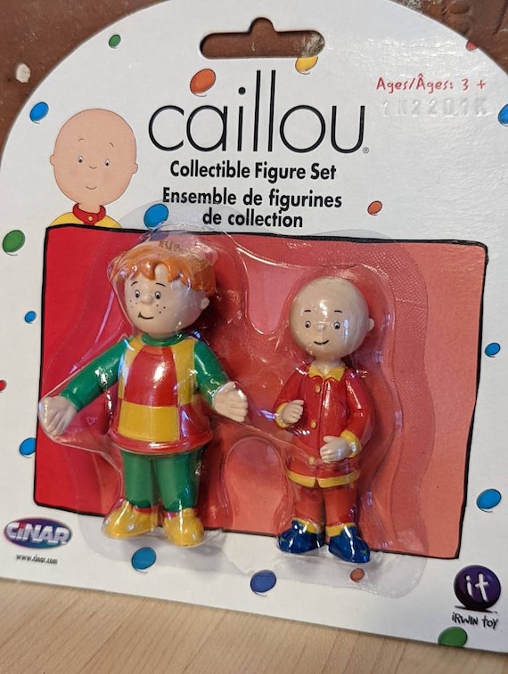 2000's Caillou Collectible Figure Set Caillou and Leo | Etsy