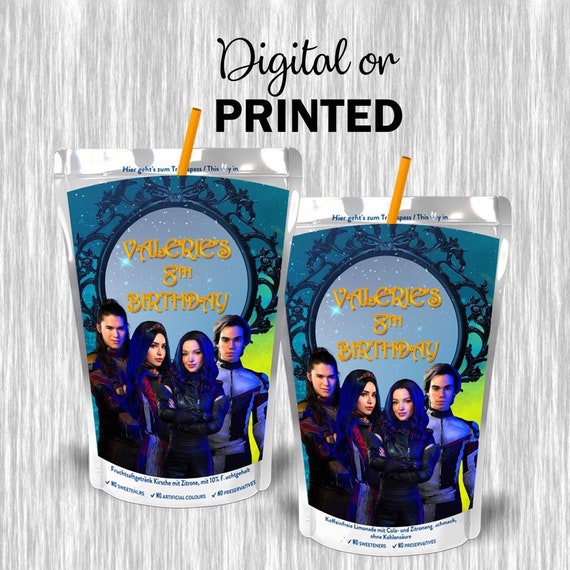 Party Supplies Descendants Welcome Sign 12x18in Banners & Signs etna.com.pe