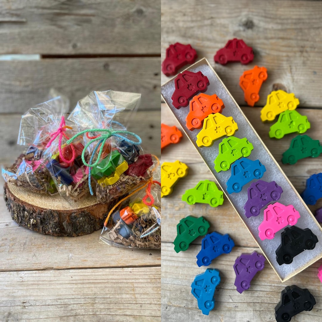 Police Car Crayon Party Favor - Etsy