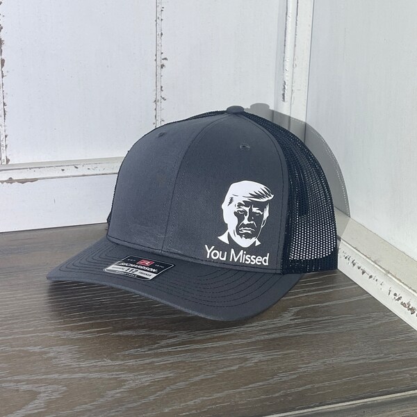 Donald Trump You Miss Hat - Etsy
